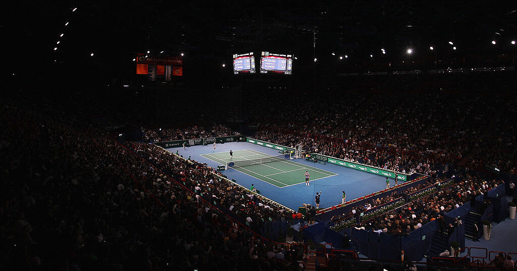 ATP Masters Paris-Bercy: The location of the 1000 event is in the room ...